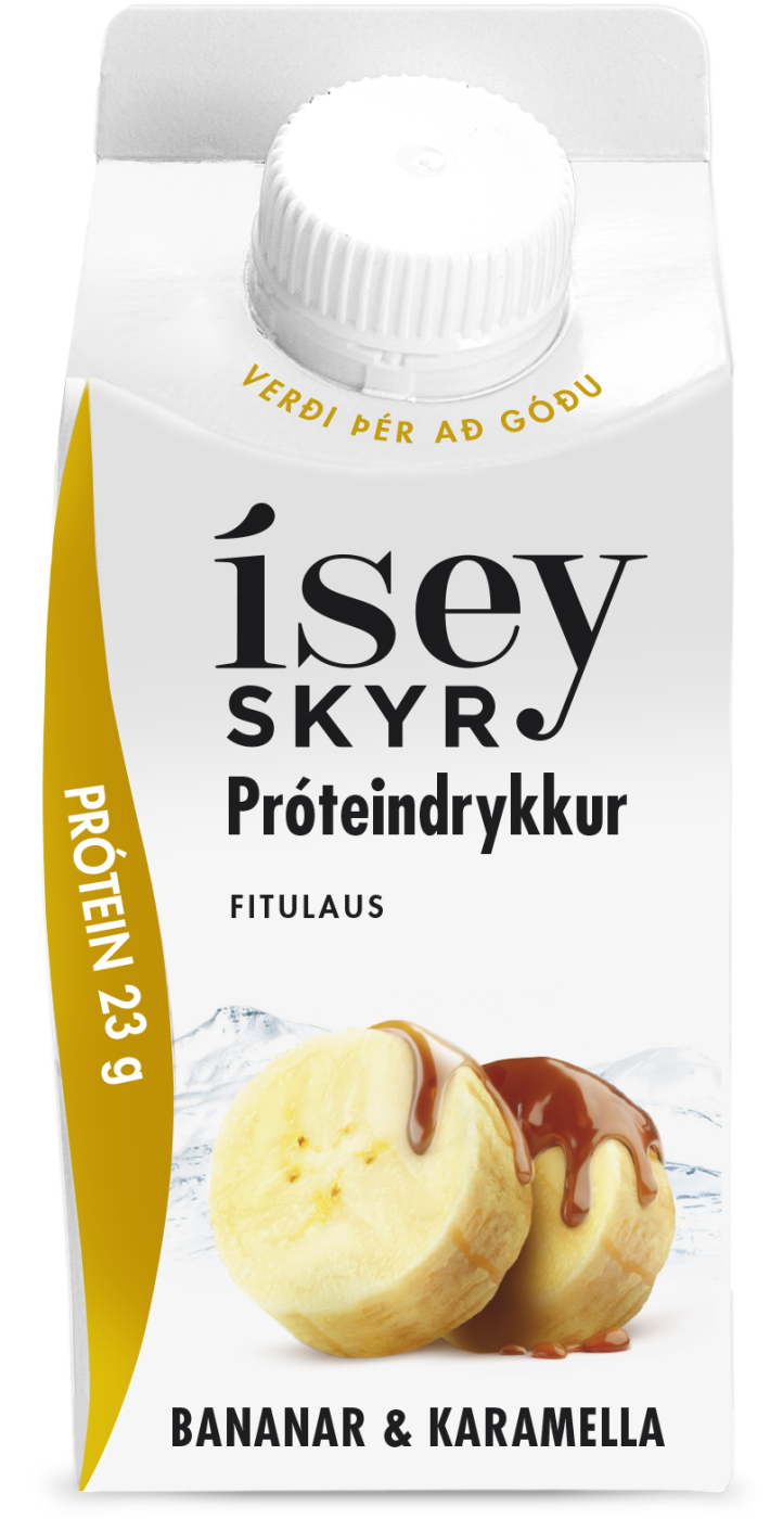 Bananar og karamella